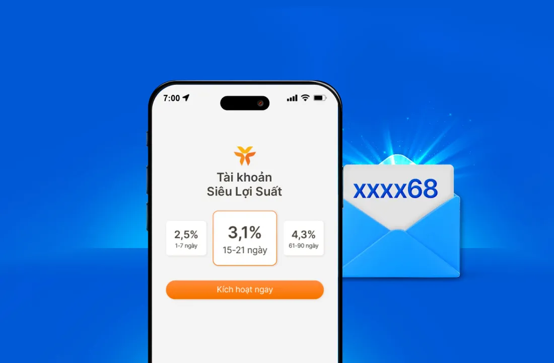Tài khoản Siêu Lợi Suất | VIB