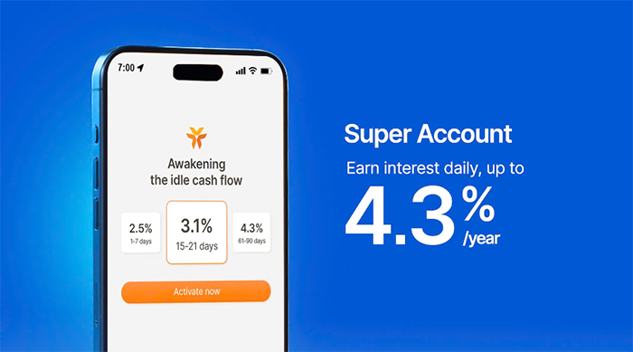 VIB launches Super Yield Account A new perspective on idle cash flow